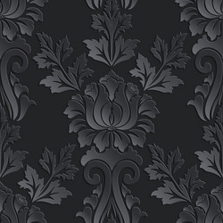 Tropical vintage dark seamless pattern Royalty Free Vector