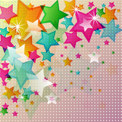 Abstract stars background Royalty Free Vector Image