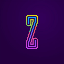 Neon Letter Z Vector Images (over 500)