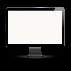 Computer screen Royalty Free Vector Image - VectorStock