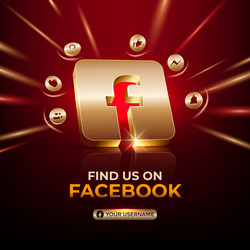 Gold Facebook Logo Vector Images (over 120)