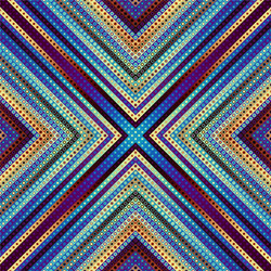 Pixel modern geometric seamless pattern ornament Vector Image