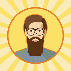 Single man avatar Royalty Free Vector Image - VectorStock