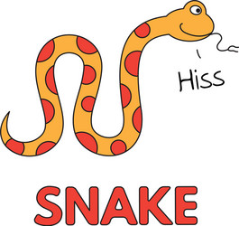 Snake Flashcards Vector Images (56)