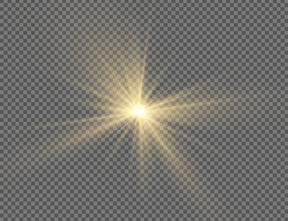 Light Rays Shining Star Yellow Vector Images (over 8,700)