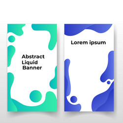 Annual report banner m3 Royalty Free Vector Image