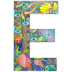 Alphabet Doodle E Letter Vector Images (over 590)