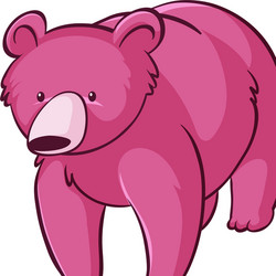 Pink Bear Cartoon Vector Images (over 5,600)
