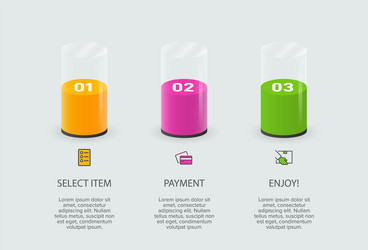 Infographic 3 Items Vector Images (over 880)