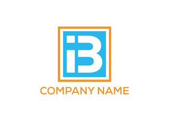 Initial letter b logo or icon design Royalty Free Vector