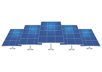 Solar panel cell Royalty Free Vector Image - VectorStock