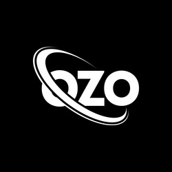 Ozo logo letter design Royalty Free Vector Image