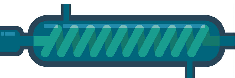 Condenser chemistry lab Royalty Free Vector Image