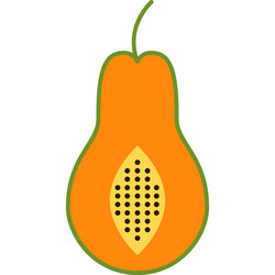 Papaya Outline Drawing Vector Images (over 290)