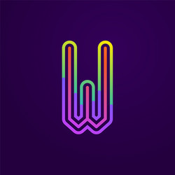 Neon W Vector Images (over 650)