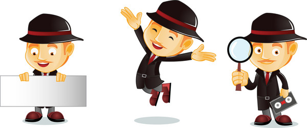 Detective Cartoon Sherlock Vector Images (over 270)