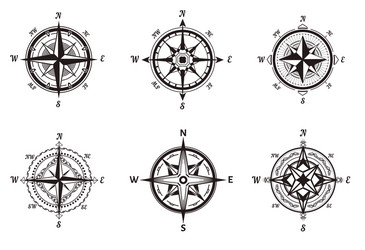Nautical Star Compass Vector Images (over 11,000)