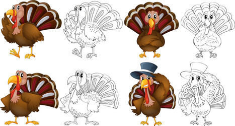 Wild Turkey Vector Images (over 1,500)