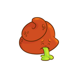 Poop Head Cartoon