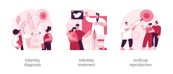 Dermatology abstract concept Royalty Free Vector Image