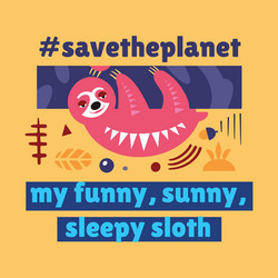 Sloth Slogans Vector Images (over 100)