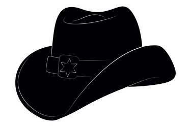 Cowboy Hat Side View Vector Images (58)