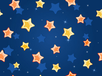 Silver Starry Night Background Royalty Free Vector Image