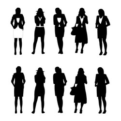 Arab businesswoman saudi muslim business woman Vector Image