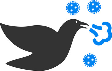 Influenza virus icon Royalty Free Vector Image