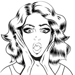 Hand punch line Royalty Free Vector Image - VectorStock