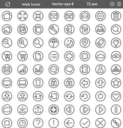 Round circle pattern Royalty Free Vector Image