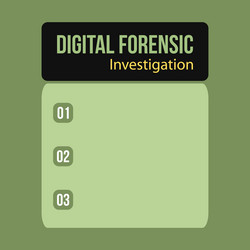 Digital Forensic Vector Images (over 420)