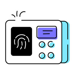 Biometric Device Icon Vector Images (over 2,100)