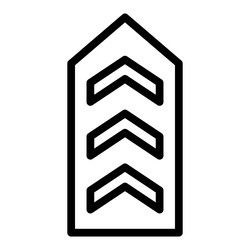 Badge and logo icon army weapon icon perfect Vector Image