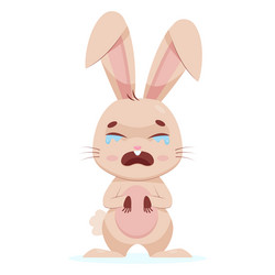 Crying Rabbit Vector Images (over 180)