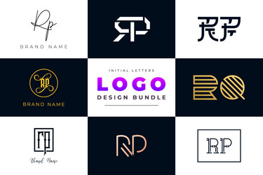 Rp Monogram Vector Images (over 2,000)
