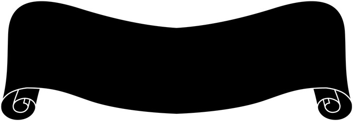 Old paper title scroll Royalty Free Vector Image