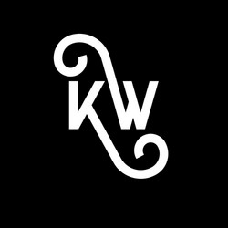 Kw Monogram Vector Images (over 1,200)