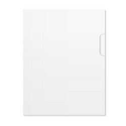 White design template Royalty Free Vector Image