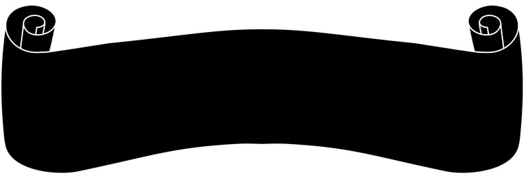 Old paper title scroll Royalty Free Vector Image