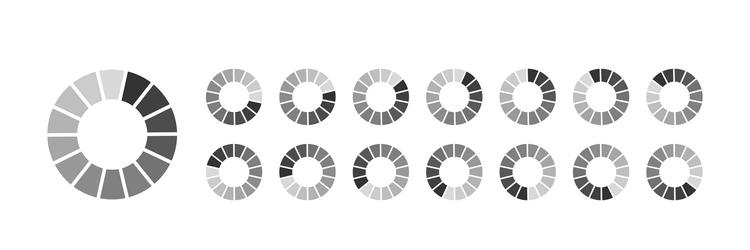 Loading bar progress system software update Vector Image