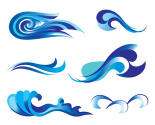 Blue Wave Vector Images (over 430,000)