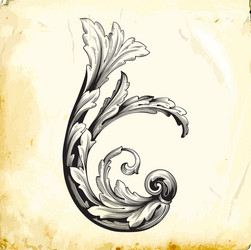 Medieval Vine Baroque Vector Images (over 2,700)