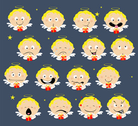 Cute angel Royalty Free Vector Image - VectorStock