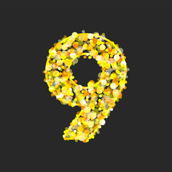 Gold glitter texture Royalty Free Vector Image