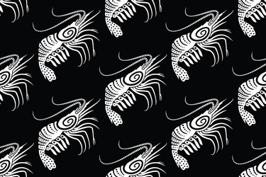 Fish Batik Vector Images (93)