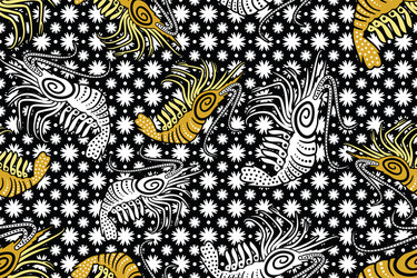 Fish Batik Vector Images (93)