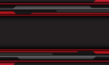 Abstract red line light on black shadow luxury Vector Image