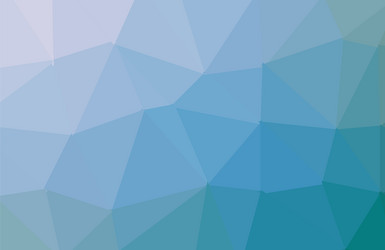 Blue white light polygonal mosaic background Vector Image