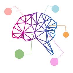 Geometric Brain Vector Images (over 7,100)